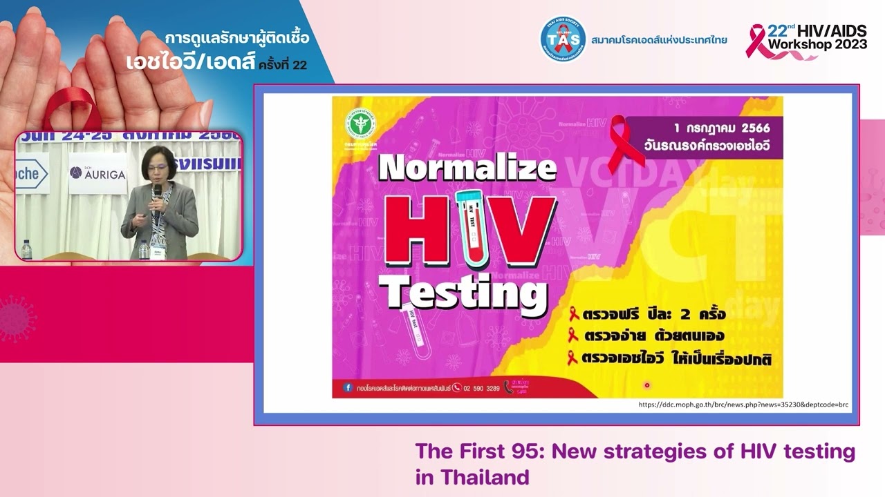 The First 95: New strategies of HIV testing in Thailand – สมาคมโรคเอดส์ ...